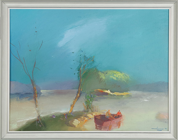 GYÖRGY TAMÁS ŐSZ MADARASSY (UNGERN F. 1947). "The Interpreter ...