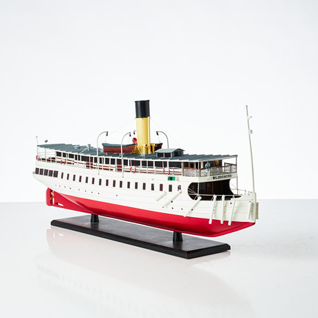 BARCO MODELO, "Blidösund", barco Waxholms, construido por Promero ...