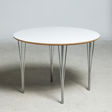 BORD, Haslev Møbelsnedkeri, skiva i laminat, stålben. Möbler - Bord ...