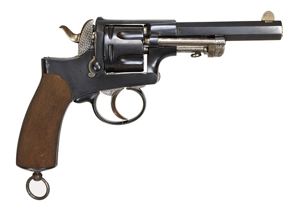 REVOLVER, Double Action, make Unknown, caliber 11mm, access no. G ...