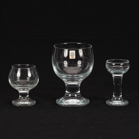 HOLMEGAARD. öl, konjak och snapsglas, 32 delar, copenhagen. Glas ...