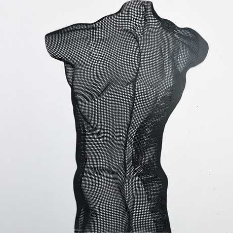 DAVID BEGBIE (SCOTLAND, FÖDD 1955). "Newd 1", skulptur, metall ...