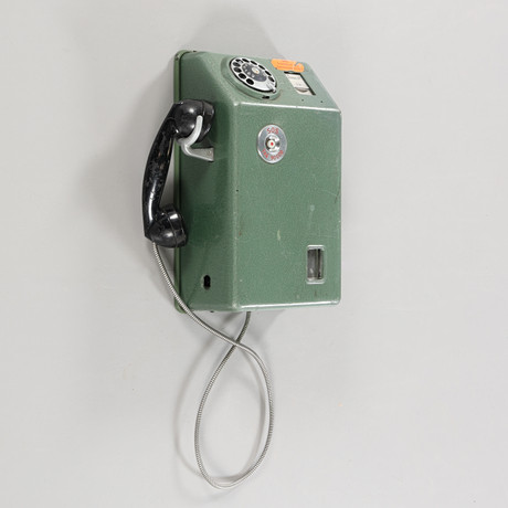 MYNTTELEFON, Televerket, 1960-tal. Samlarföremål - Teknika & Nautika ...