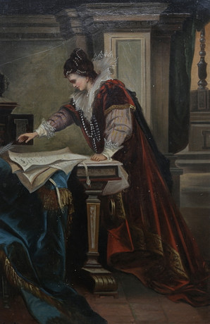 ATTRIBUTED TO LUCIEN GAUTIER. Oil on canvas, signed Gautier. Art ...