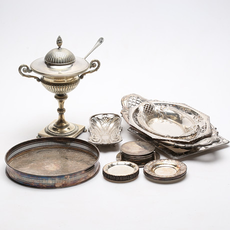 NEW SILVER OBJECTS. Silver & Metals - Silver plated - Auctionet