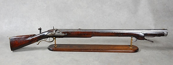 BATCH LOCK RIFLE, for walrus and seal hunting, marked JHC, Copenhagen ...