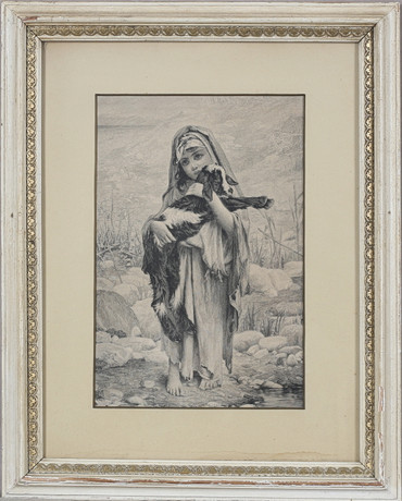 GABRIEL FERRIER (1847 - 1914). Graphic sheet, 18/1900s. Art ...