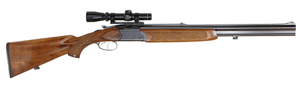 KOMBI, Single shot, make CZ/Brno, model 502.5, caliber 12/70-6.5x55 ...