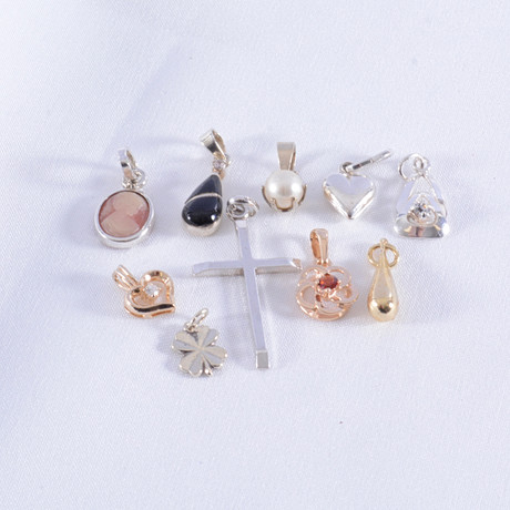 BERLOCKER, 10 st, silver. Silver & Metall - Silver - Auctionet