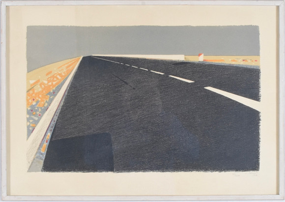 JURGEN VON KONOV. Färglitografi. Konst - Grafik - Auctionet