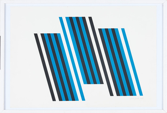 LARS ERIK FALK (1922-1918). Abstract composition, signed and dated 1959 ...