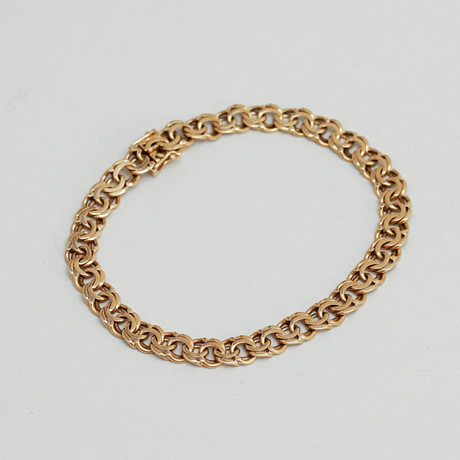 ARMLÄNK, 18k, vikt ca 15 gram. Smycken & Ädelstenar - Armband - Auctionet