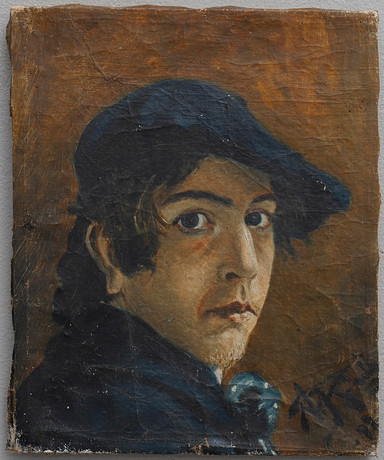 AXEL THEODORE KULLE. PORTRAIT OF YOUNG MAN. Art - Paintings - Auctionet