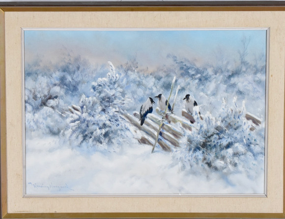 HENNING HOUGAARD. oil on canvas. Art - Paintings - Auctionet