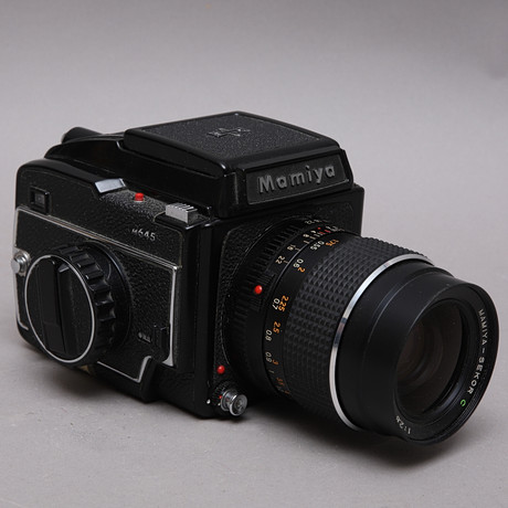 KAMERA, Mamiya M645, OBJEKTIV, Mamiya-Sektor, Japan, 1900-talets andra ...