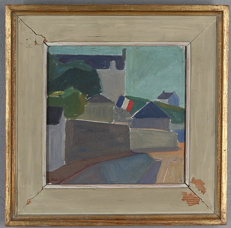 GORDON MACFIE. "Bretagne picture (motive by Doëlan)", oil on canvas ...