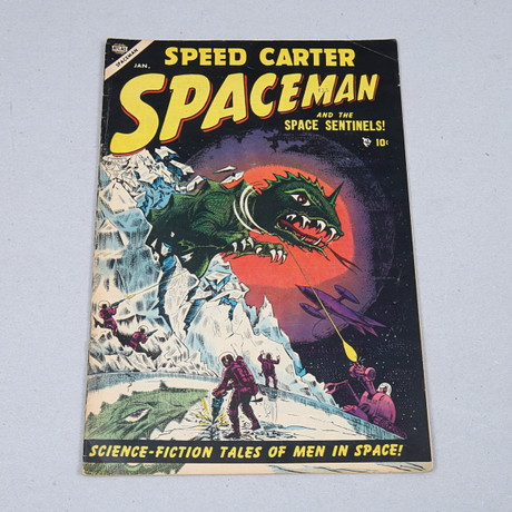 SPEED CARTER, SPACEMAN and the space sentinels, #3, 1954. Leksaker ...