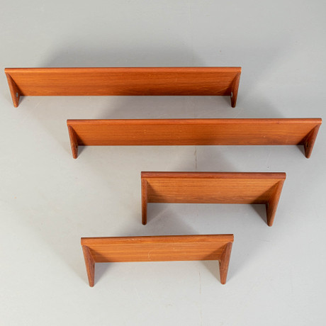 4 hylla element teak. Möbler - Skåp & Hyllor - Auctionet