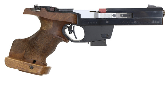 PISTOL, Halvautomatisk, fabrikat Benelli, modell MP90S, kaliber .22LR ...