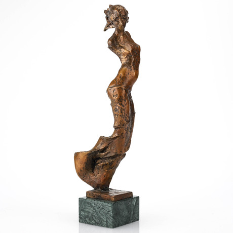 PETER MANDL (TJECKOSLOVAKIEN/SVERIGE, FÖDD 1947). "Ofelia", sculpture ...