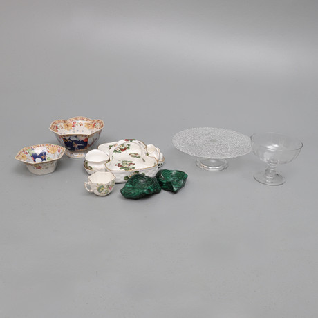 TWO SPODE JAVA PATTERN BOWLS, MODERN. Ceramics & Porcelain - European ...