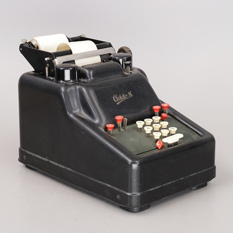 RÄKNEMASKIN, Addo-X, Malmö, 1900-tal. Samlarföremål - Teknika & Nautika ...