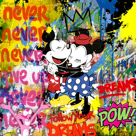 - FELIX VON ALTERSHEIM. - "Mickey Mouse & Minnie Mouse Never Give Up ...