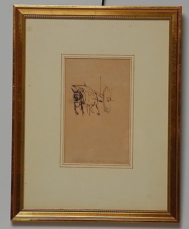 AXEL WALLERT. 1890-1962, drawing, signed, dated 1924. Art - Paintings ...