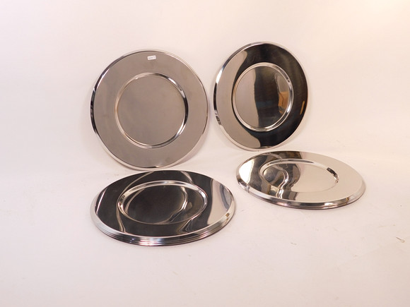 RESPECT PLATE SET, 12, rostfritt stål. Silver & Metall - Övriga ...