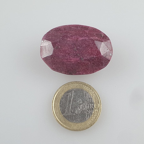 - 109,25 ct Ruby, GLI Certifierad. Smycken & Ädelstenar - Ädelstenar ...