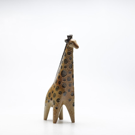 LISA LARSON. Giraffe from "Stora Zoo", figurine, Gustavsberg. Ceramics ...