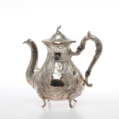 KAFFEKANNA, silver, GEWE Malmö 1965. Silver & Metall - Silver - Auctionet