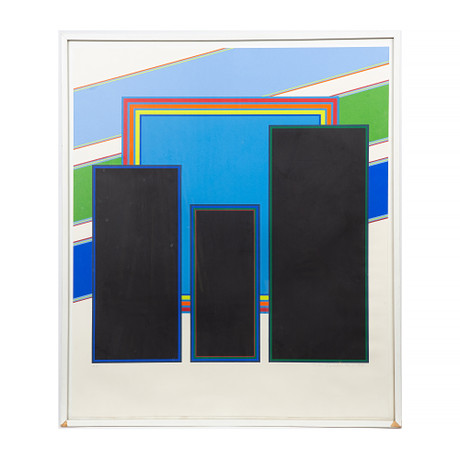 PETER FREUDENTHAL. serigrafia, firmada, fechada en 1984, numerada AP ...