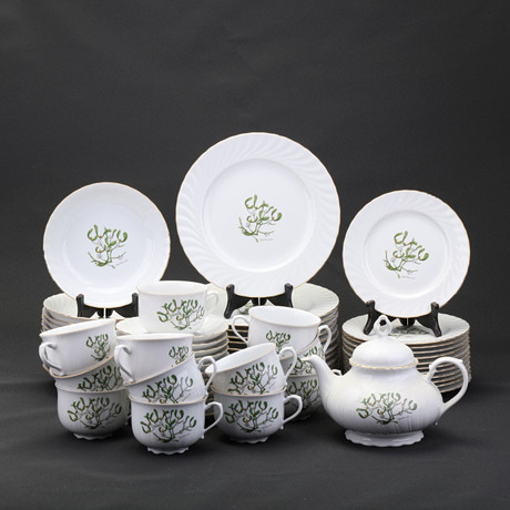 TESERVIS ,samt SERVISDELAR, "Regina", Seltmann Weiden, Bavaria ...