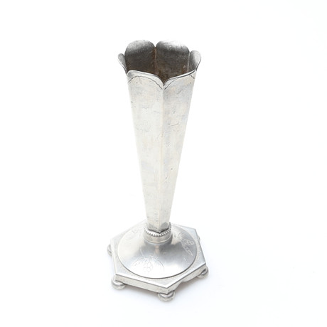 VAS, tenn, 1930-tal. Silver & Metall - Tenn, Mässing & Koppar - Auctionet