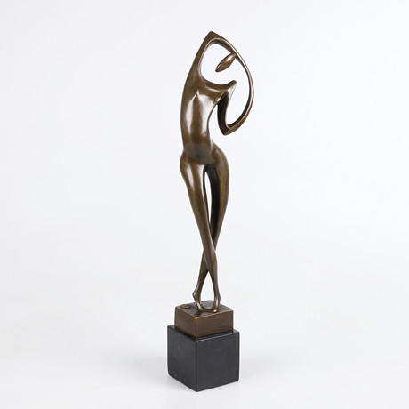 MAX MILO (FÖDD 1938). Efter. Modell, brons nr A3030, signerad Milo ...