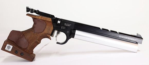 AIR GUN, Semi-automatic, make Steyr, model LP50, caliber 4.5mm, phone ...