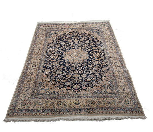 MATTA, persisk Nain 6 La med silke, 305 x 210 cm. Mattor & Textil ...