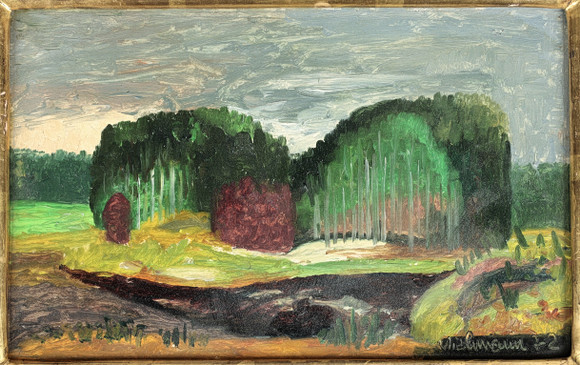 HARRY WICHMANN. 1916-1993, Olja på pannå, signerad. Konst - Måleri ...