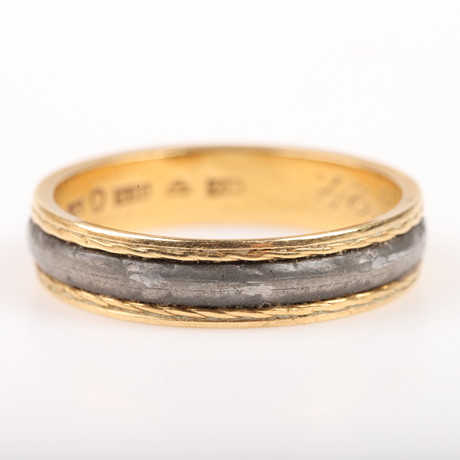 RING, remade wedding ring, incl. a. 18K gold. Jewellery & Gemstones ...