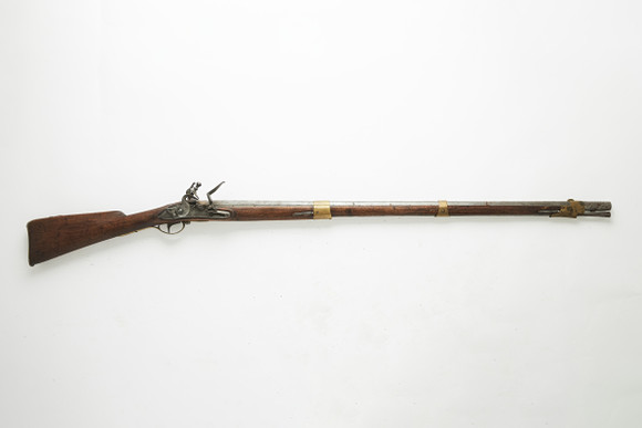 FLINTLOCK GUN, Swedish, variant of the 1815 repair model. Weapons ...