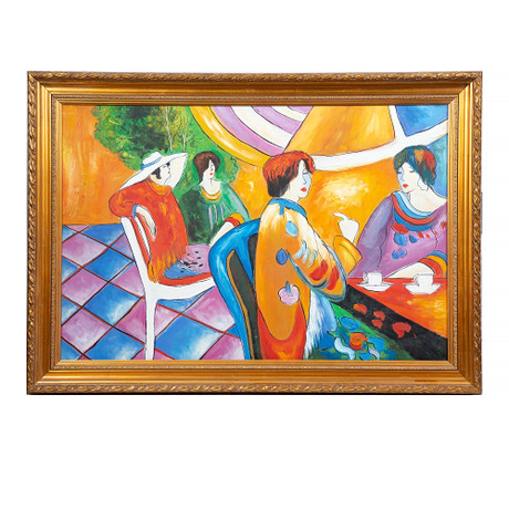 MARY VARLEY (contemporary), oil on canvas, signed. Art - Paintings ...