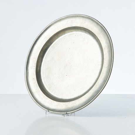 FAT, 1700-tal, tenn, Hans Lagergren (Karlstad, 1766-1801), hamrad dekor ...