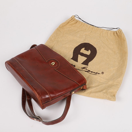 SHOULDER BAG, leather, Etienne Aigner, France. Vintage & Designer ...