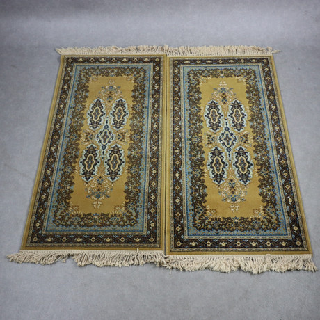 CARPETS, 2 pcs. Keshan Super, Prado Orient, approx. 70 x 137 cm ...