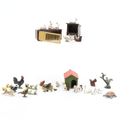 QUANTITY OF 1950S AND LATER LEAD FARM ANIMALS. Toys - Toys - Auctionet