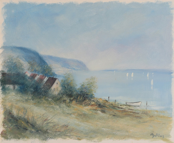 CARL JULIUS. Ven, oil on canvas, signed C. Julius. Art - Paintings ...