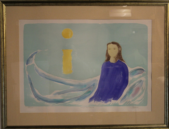 OLE HAUKI. LITOGRAFIA A COLOR firmada y numerada 250/275. Arte - Obra ...