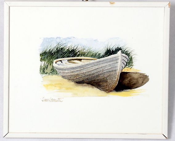 DAN LEONETTE. Watercolor. Art - Paintings - Auctionet