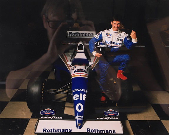 KEN GRIFFITHS. Damon Hill, photograph, signed -94. Art - Photography ...